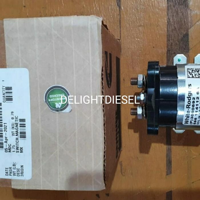 Jual 3050692 SWITCH MAGNETIC,RELAY CUMMINS ASLI,GENUINE 24VOL - Jakarta ...