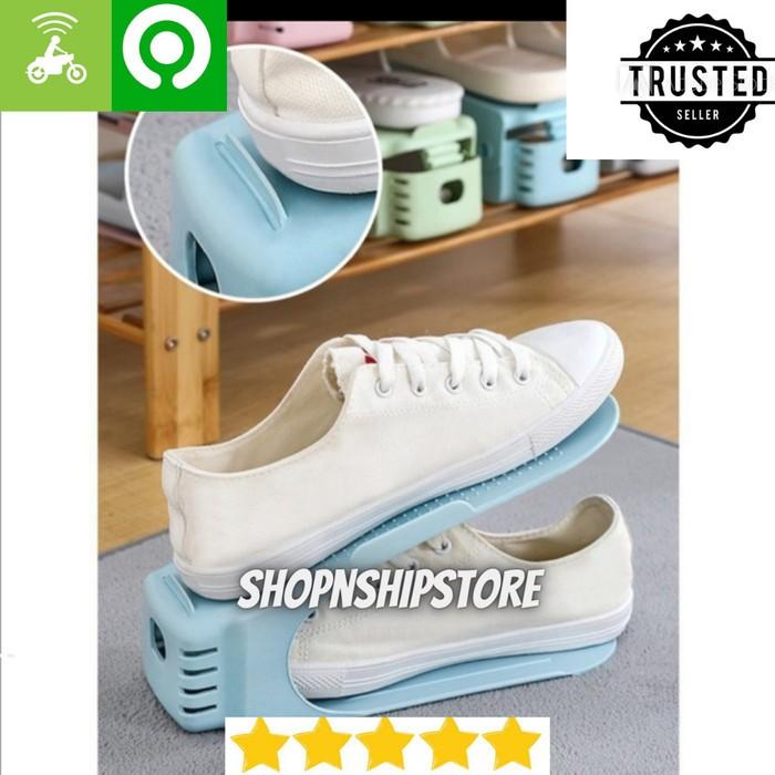 Jual Double Layer Shoe Storage Rack ORIGINAL - Jakarta Barat ...