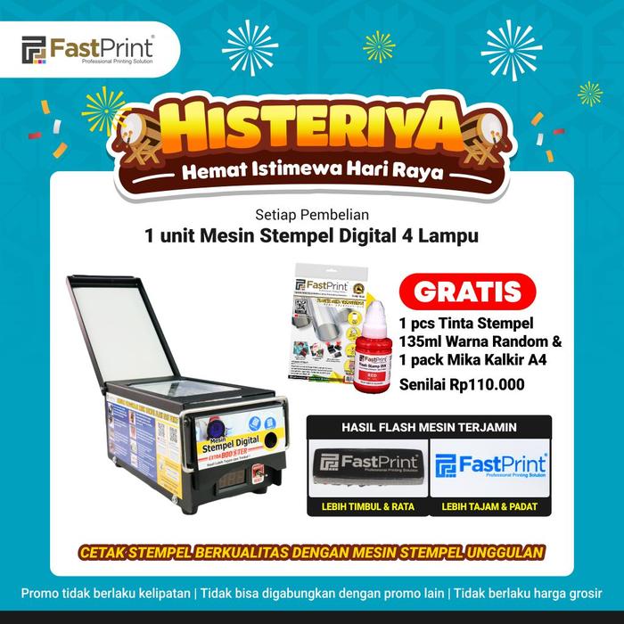 Jual Fast Print Mesin Stempel Digital Extra Booster - Kota Surabaya ...