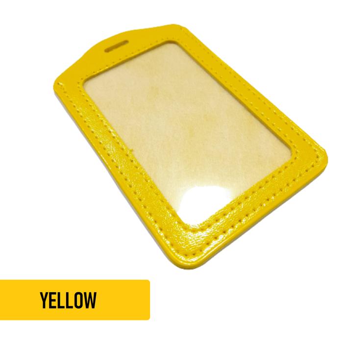 Jual ID Card Case Kulit / Name Badge Kulit / ID Card Plate / Name Tag ...