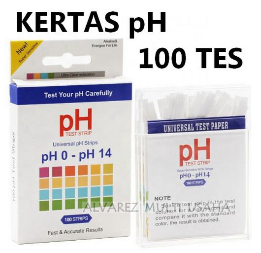 Jual pH Paper / Universal Indikator 0 - 14 / Kertas pH Strip / Uji pH ...