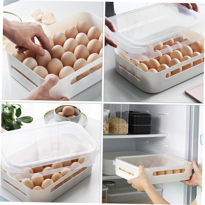 Jual Box Telur Tempat Penyimpanan Telur 24 Butir/ Tempat Telur/ Rak ...