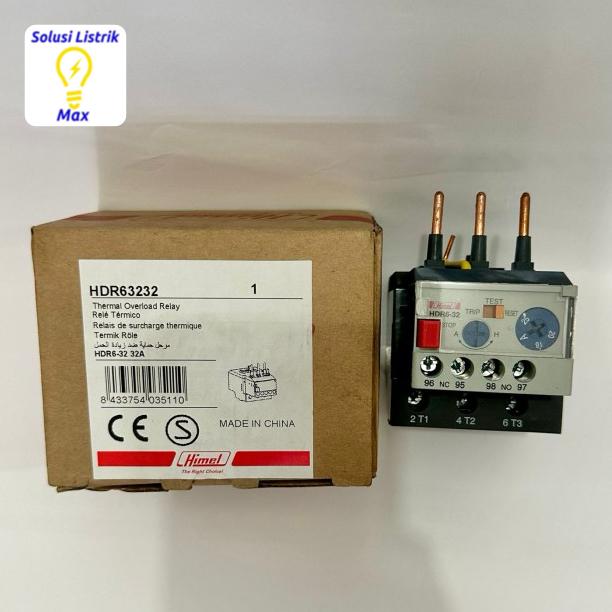 Jual Thermal Overload Relay 23 - 32A HDR63232 Himel - Kab. Bekasi ...