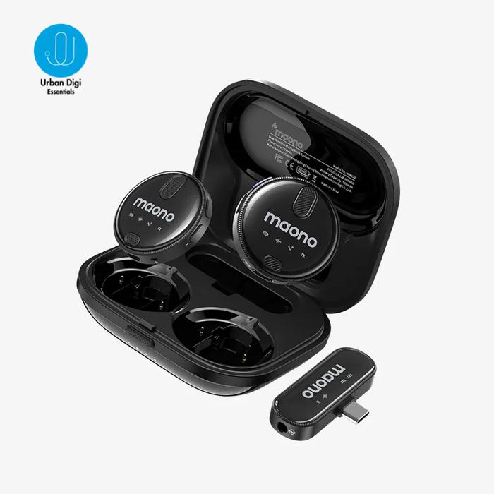 Jual Maono WM620 Wireless Clip On Microphone USB C - Hitam - Jakarta ...