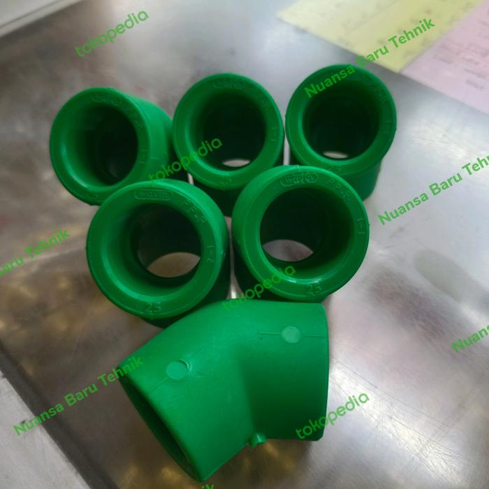 Jual Elbow PPR 45 Ukuran 3/4" inch 25mm fiting pipa ppr - Jakarta Barat - NSB TEKNIK | Tokopedia