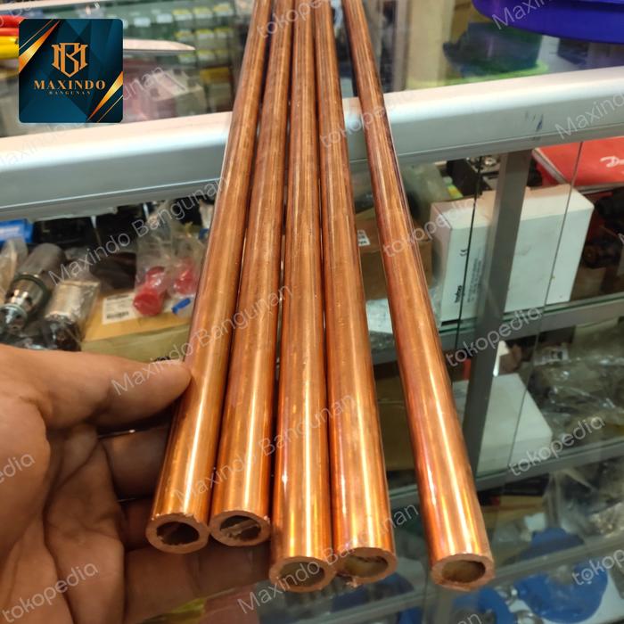 Jual Pipa Tembaga 1 3/8" Inch Tebal 1mm Panjang 5,8mtr Batangan ...