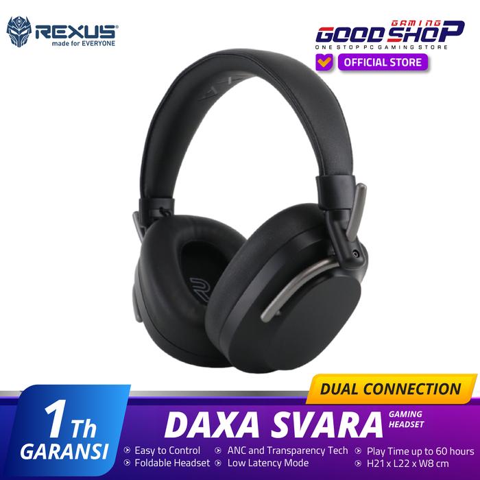 Promo Rexus Headset Daxa Svara - Jakarta Pusat - Goodgamingshop | Tokopedia