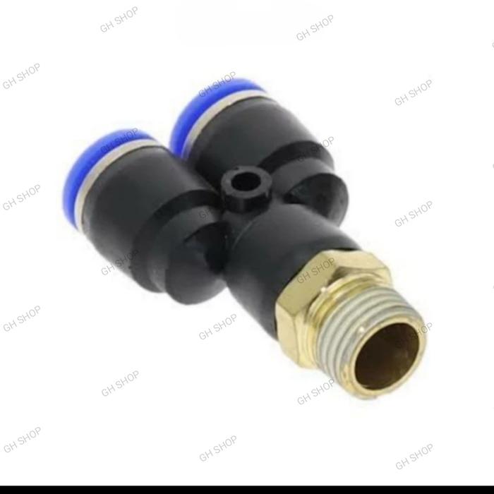 Jual MPX 04-M5 FITTING PNEUMATIC Y DRAT 4MM DRAT M5 PX 04-M5 - Jakarta ...