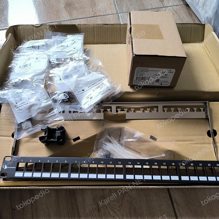 Promo patch panel 24 port SIEMON + MODULAR Jack Cat 6 Siemon - Jakarta ...