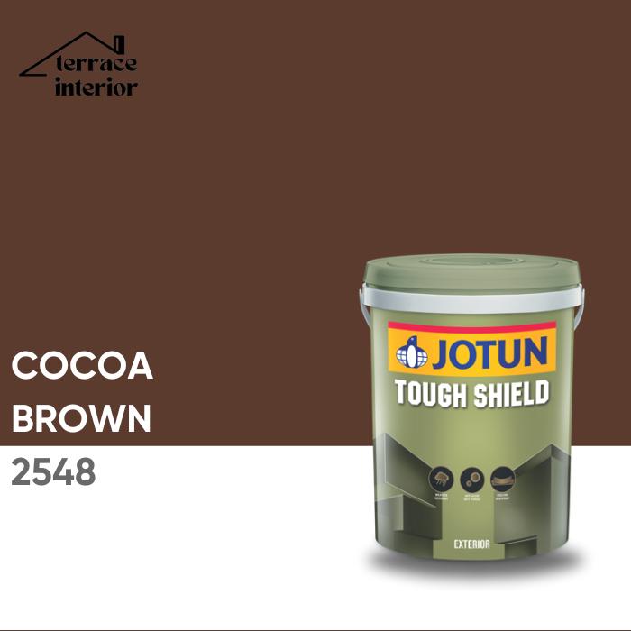 Jual Cat Tembok Tough Shield Jotun warna Coklat 5 Kg - Cocoa Brown ...