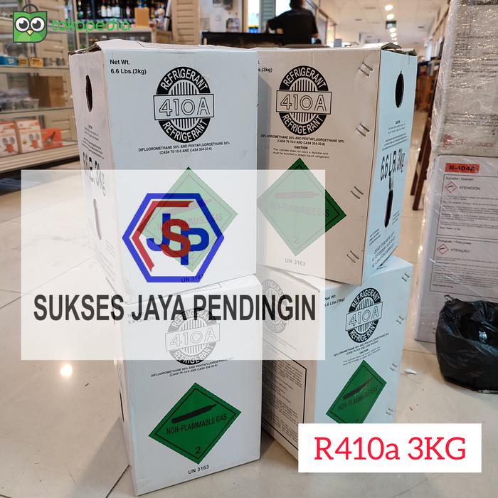 Jual Freon R410a Refrigerant 3kg / R410 3kg - Jakarta Barat - Sukses Jaya Pendingin | Tokopedia