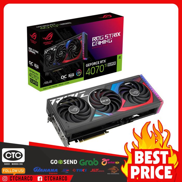 Promo ASUS ROG STRIX GeForce RTX 4070 Ti SUPER OC 16GB GDDR6X - OC ...