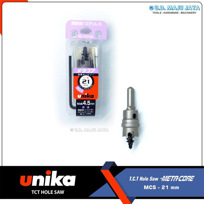 Jual Hole Saw Tct Metacore UNIKA mcs 21 mm Made in Japan - Jakarta Barat - UNIKEN MAJU JAYA ...