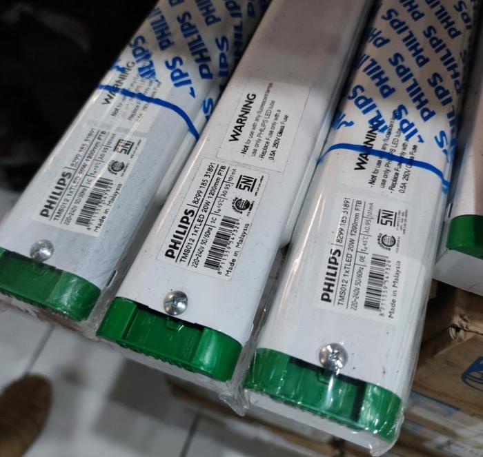 Jual PHILIPS TMS012 1xTLED 20W 1200mm FTB - Rumah Lampu 120cm untuk TL ...