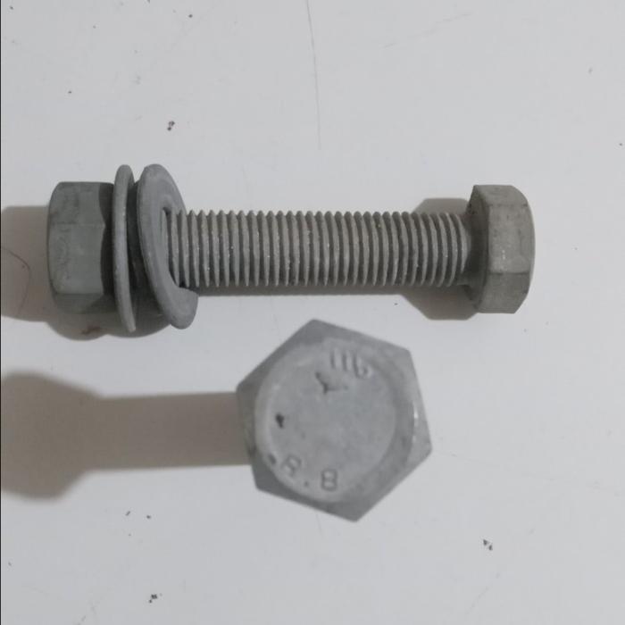 Jual Baut baja 8.8 hdg m12 × 100 hot dip galvanis - Jakarta Pusat - nunu jaya mandiri | Tokopedia