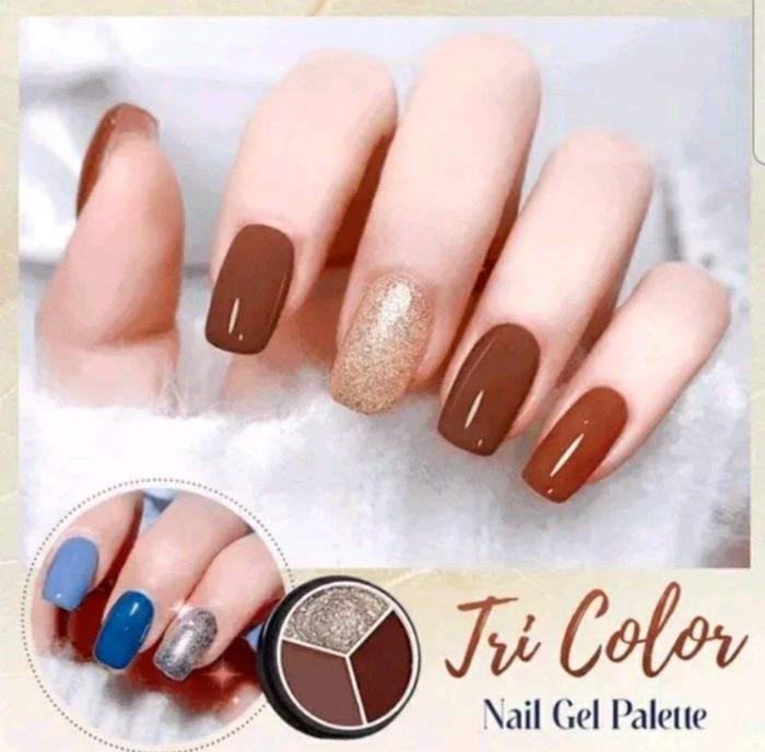 Jual Tri Color Nail Gel Palette - Kab. Tangerang - FindMe. | Tokopedia