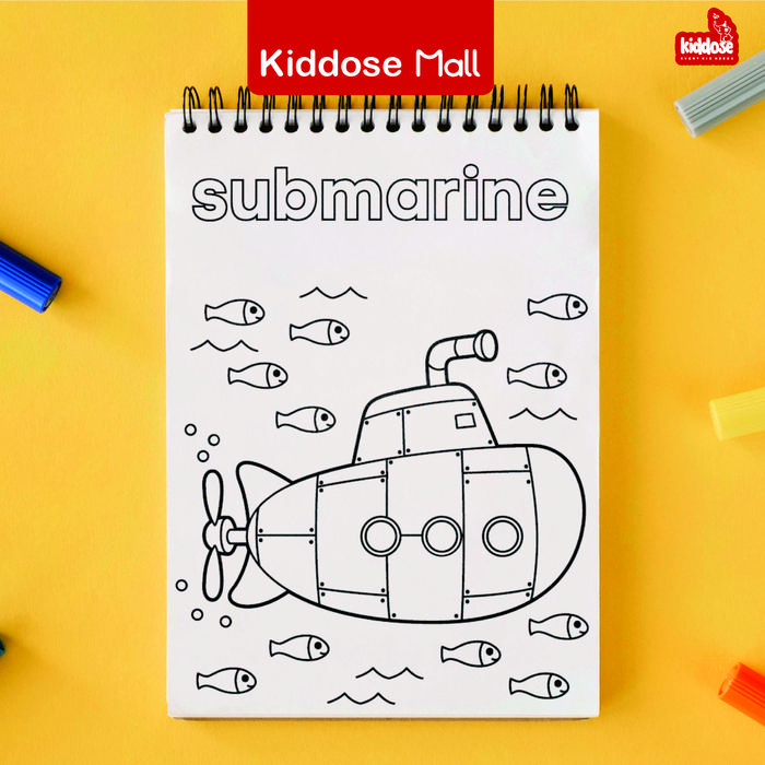 Promo (PREMIUM) BUKU MEWARNAI COLORING ACTIVITY KENDARAAN ...