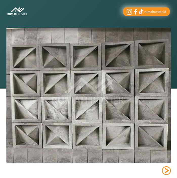 Jual Roster Beton/Roster Modern/Loster Beton/Lubang Angin minimalis ...