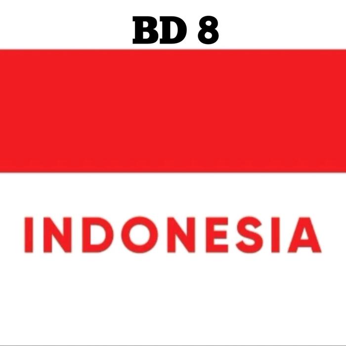 Jual Tempelan Pipi Bendera / Sticker Pipi Merah Putih / Indonesia 17an ...