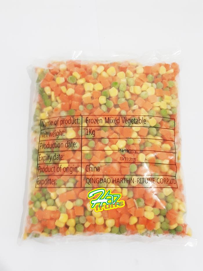 Jual Frozen Mixed Vegetables Import | Vegetables Mix 3 Ways | Sayuran ...