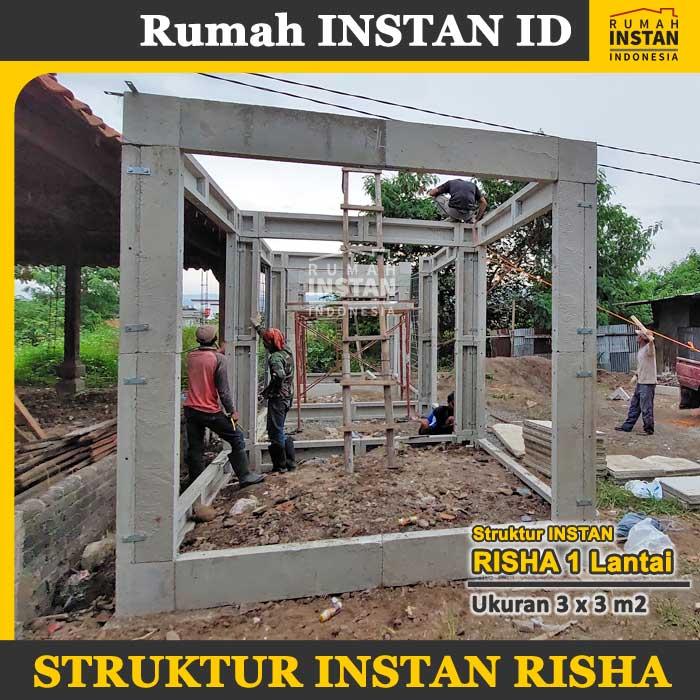 Jual PAKET Rangka Struktur Panel RISHA 1 Lantai 3×3 m2 - Jakarta Barat ...