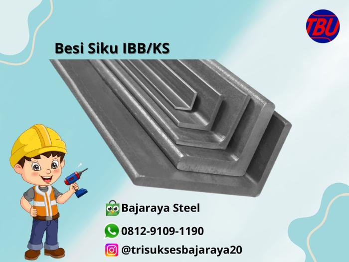 Jual Besi Siku IBB/KS SNI Panjang 6 Meter - 100x100x10mmX6M - Jakarta ...