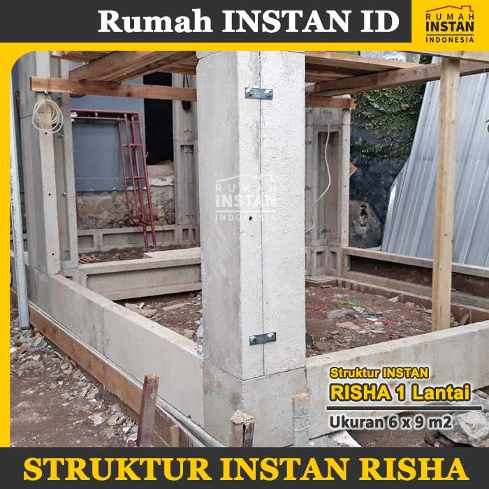 Jual PAKET Rangka Struktur Panel RISHA 1 Lantai 6×9 m2 - Jakarta Barat ...