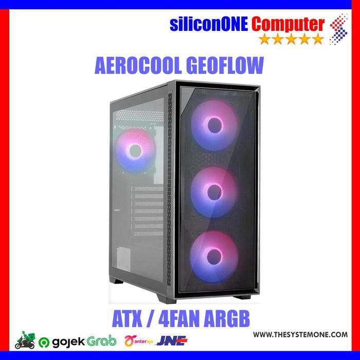 Jual AEROCOOL Geoflow 4FAN ARGB ATX Tempered Glass - Kota Bandung ...