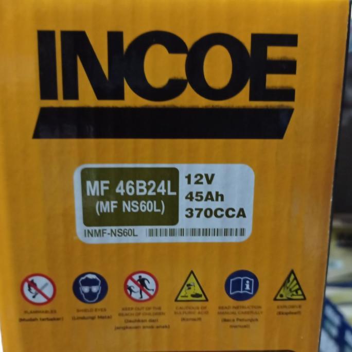 Jual US aki mobil livina incoe MF type NS60L 12 volt 45 amper khusus ...