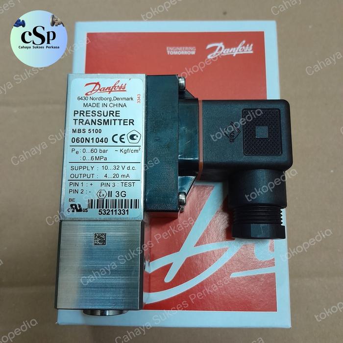 Jual PRESSURE TRANSMITTER DANFOSS MBS 5100 060N1040 ( 60 BAR ) - Jakarta Barat - CAHAYA SUKSES ...
