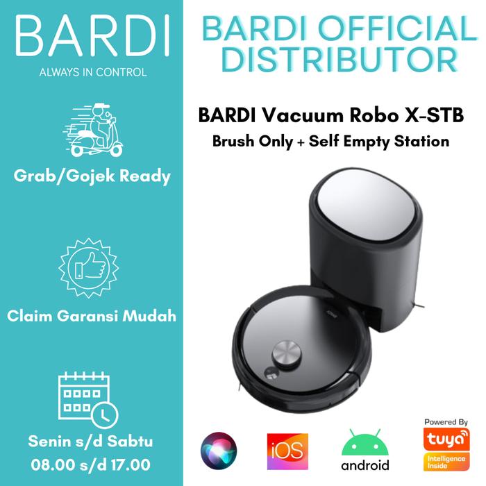 Jual BARDI Vacuum Robot X-STB Vacuum Cleaner - Smart Robot Vacuum BARDI Vacuum Sapu Otomatis ...