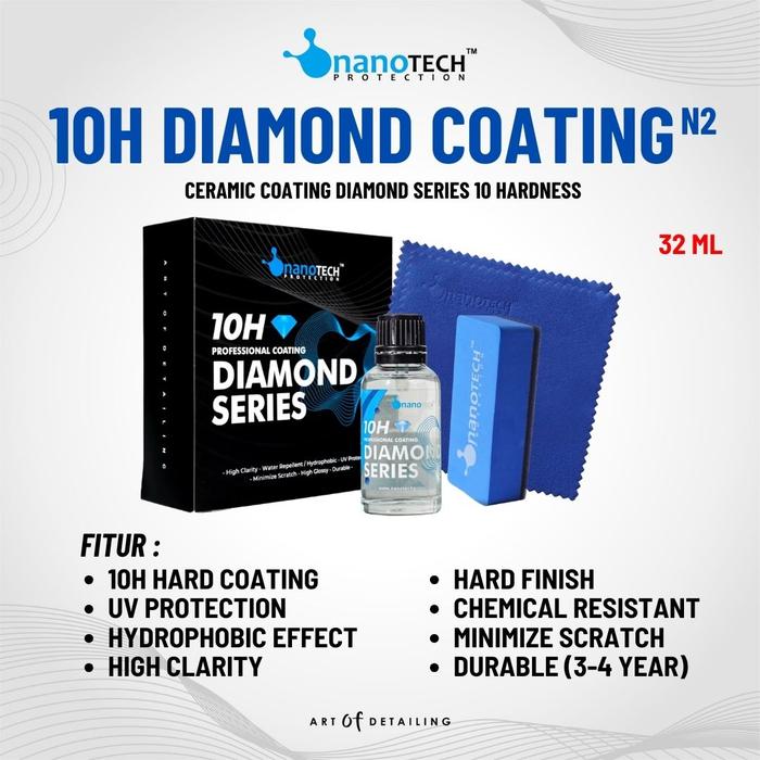 Promo Nano Ceramic Coating 10H Diamond Series Nanotech Paint Protection ...
