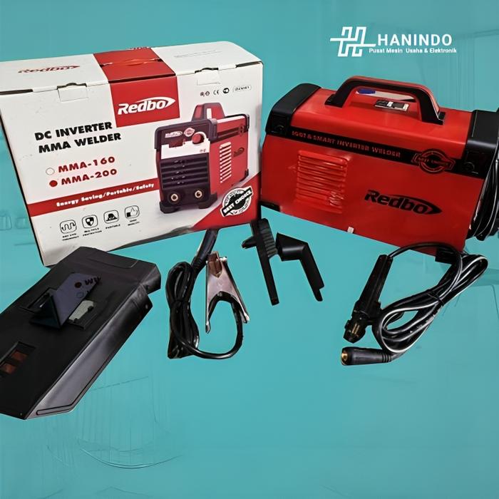 Jual Mma-200 Mesin Las Trafo Las Listrik Igbt Smart Inventer Redbo Mma ...