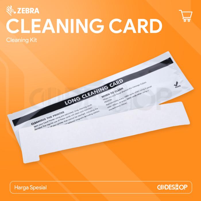 Jual Zebra ZC100 ZC300 Cleaning Kit Pembersih Printer ID Card 105999 ...