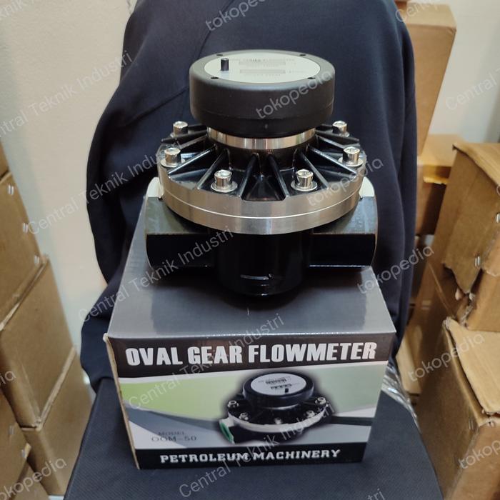Jual Flow Meter Oval Gear 2" inch Meteran Solar Analog OGM DN50 - Jakarta Barat - Central Teknik ...