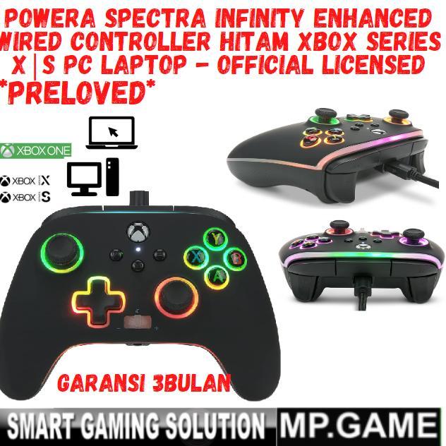 Jual Powera Spectra Infinity Enchanced Wired Hitam Controller Xbox ...