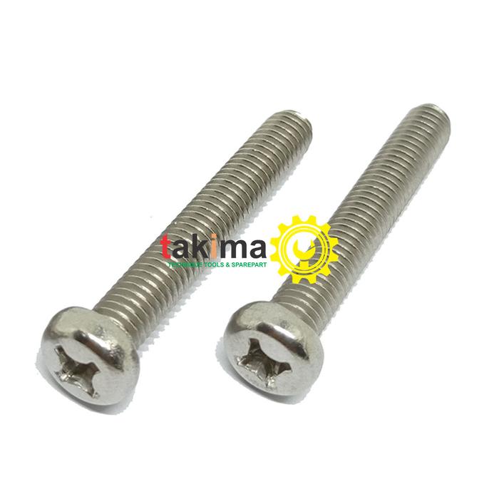 Jual 100 PCS | BAUT M8 PARTIAL DRAT 8MM PITCH 1.25MM BESI GALVANIS BO ...