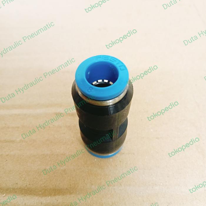 Jual FITTING PUSH IN CONECTOR FESTO QS SELANG TO SELANG 8 TO 10 MM ...