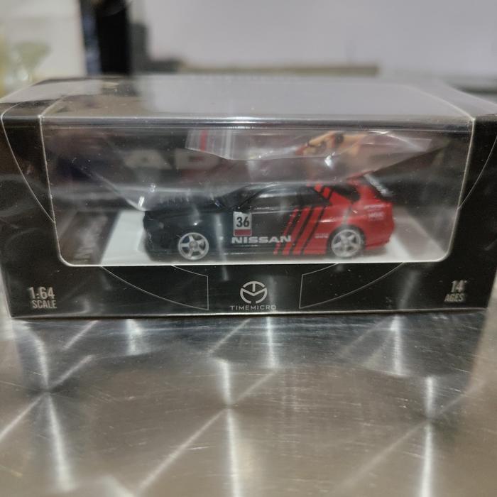 Jual Time Micro Nissan Skyline GT-R R34 Advan Livery with figure - Kota ...