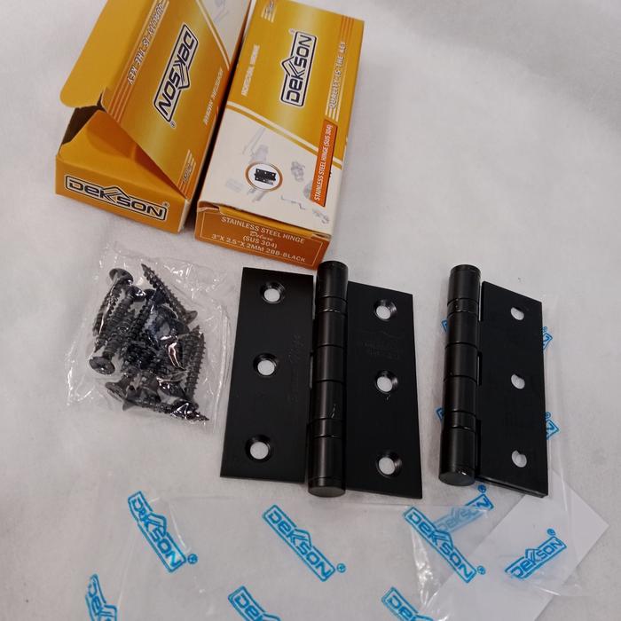 Jual dekkson hinge 3" matt stainless steel sus 304 engsel kupu kupu ...