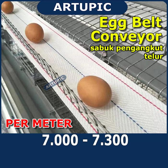 Jual Egg Belt Conveyor PER METER Sabuk Pengangkut Pemindah Telur ...