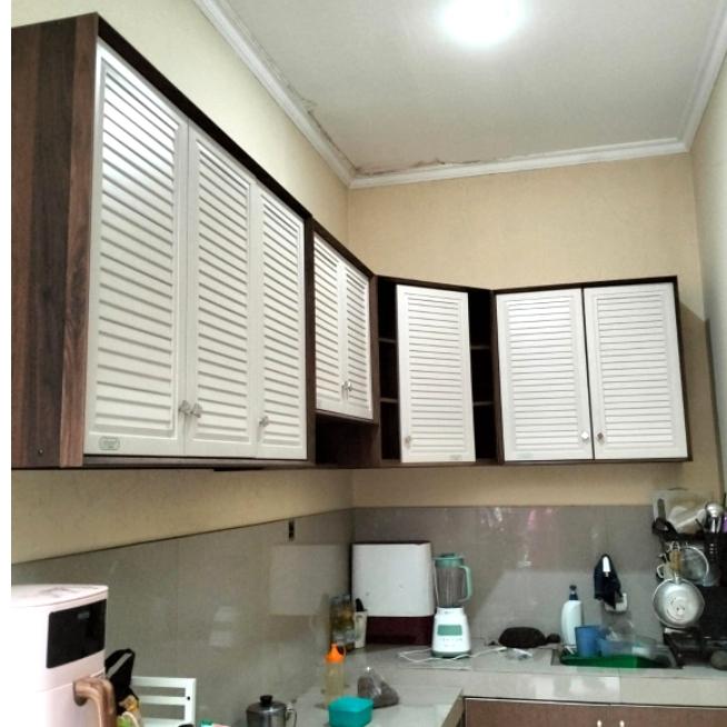 Jual Kithen set atas / lemari gantung / rak dapur minimalis / lemari ...