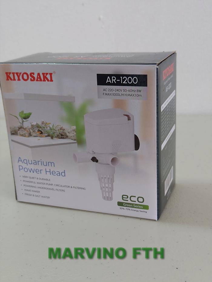 Jual Pompa Celup Kiyosaki AR 1200 Filter dan Sirkulasi Aquarium - Kota ...