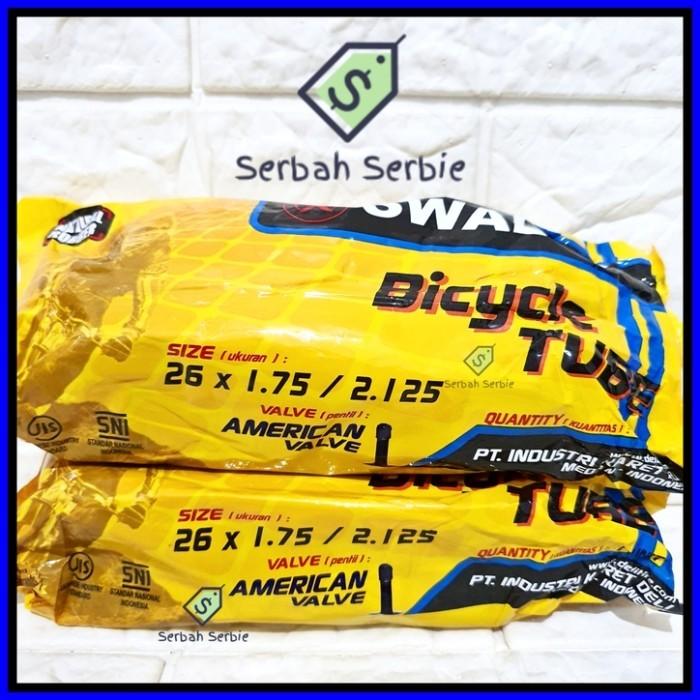 Jual BAN DALAM SEPEDA 26 X 175 190 195 200 210 2125 1.75 2.125 48MM SWALLOW - 32 MM - Jakarta ...