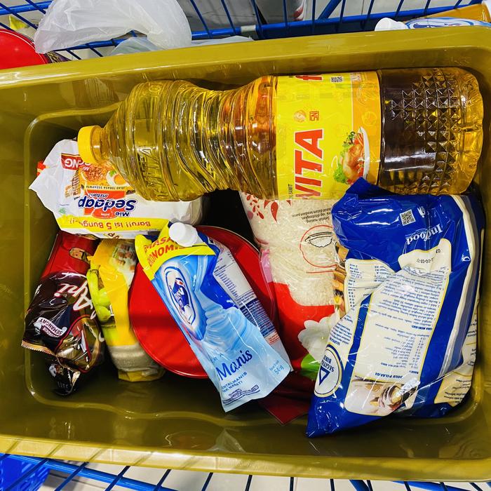 Jual PAKET SEMBAKO RAMADHAN HAMPERS A FREE BOX KONTENER / paket sembako ...