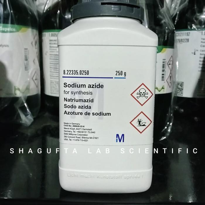 Jual SODIUM AZIDE 250GR MERCK 822335 / NATRIUM AZIDA - Kota Bandung ...