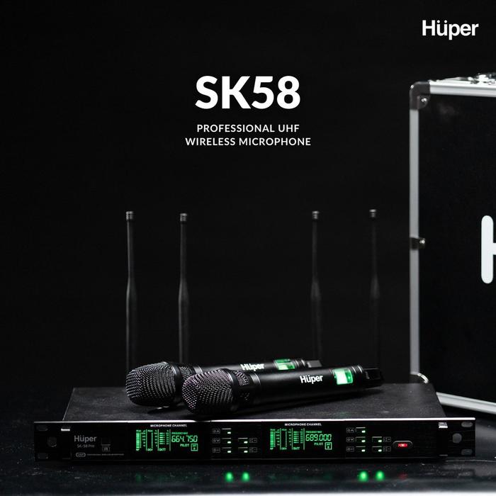 Jual MIC WIRELESS HUPER SK58PRO SK 58 PRO ORIGINAL - Kota Jambi - Smart ...