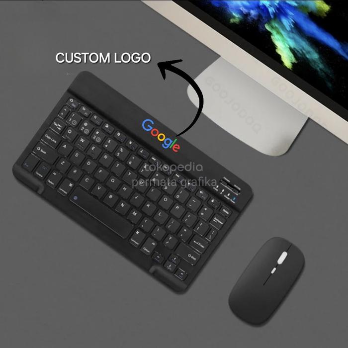 Jual keyboard bluetooth custom logo - Jakarta Barat - permata grafika ...