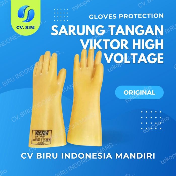 Jual SARUNG TANGAN SAFETY / SAFETY GLOVES LISTRIK VICTOR 5KV - Jakarta ...