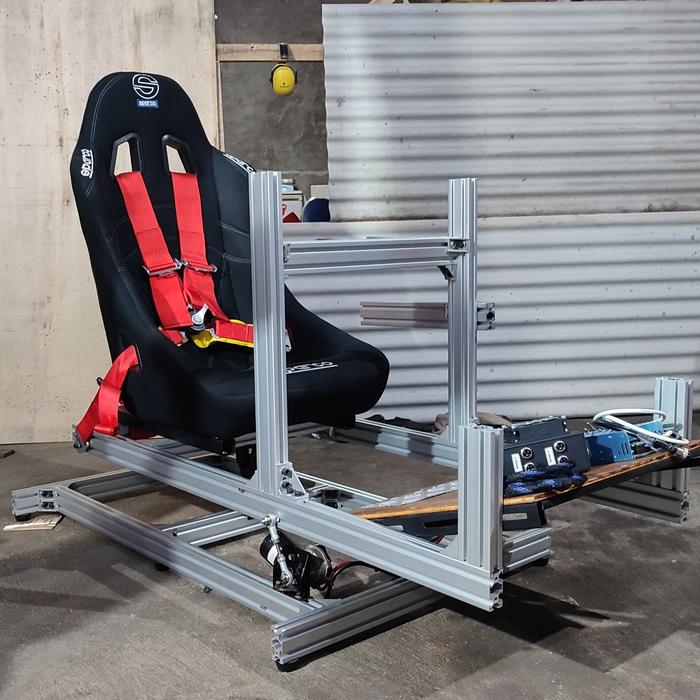Jual Custom 2dof Racing Motion Simulator Rig Mover + Bucket Seat + Belt ...